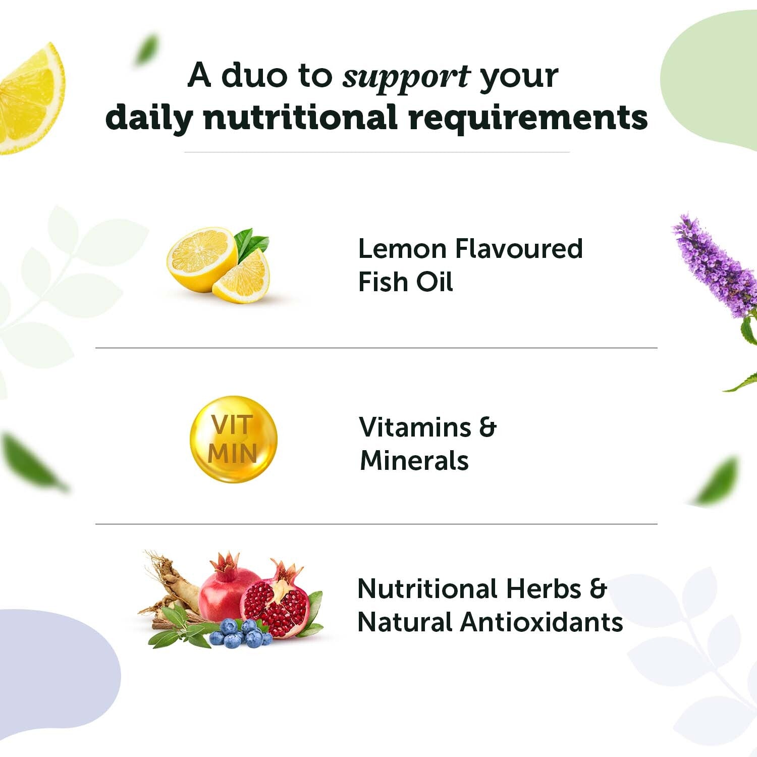 Discounted Fish Oil Capsules and True Vitamin Tablets Combo