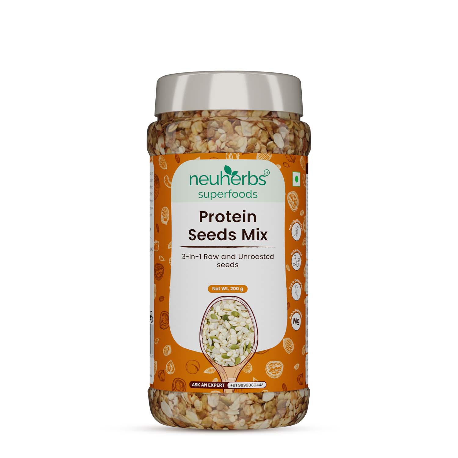 Protein Seeds Mix - Rich in Protein, Dietary Fiber, Magnesium