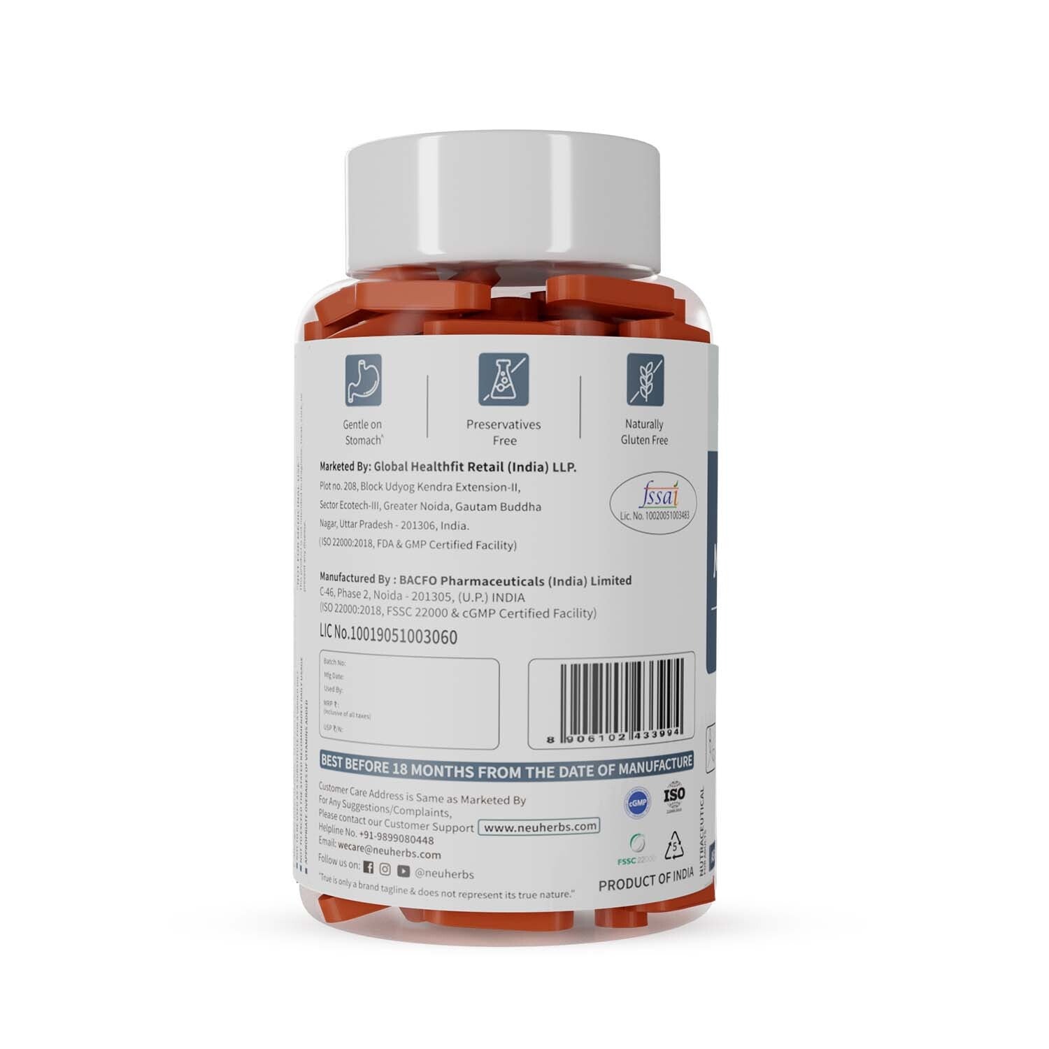 True Magnesium Tablets - Relax Muscles & Mind, Support Bones– Neuherbs
