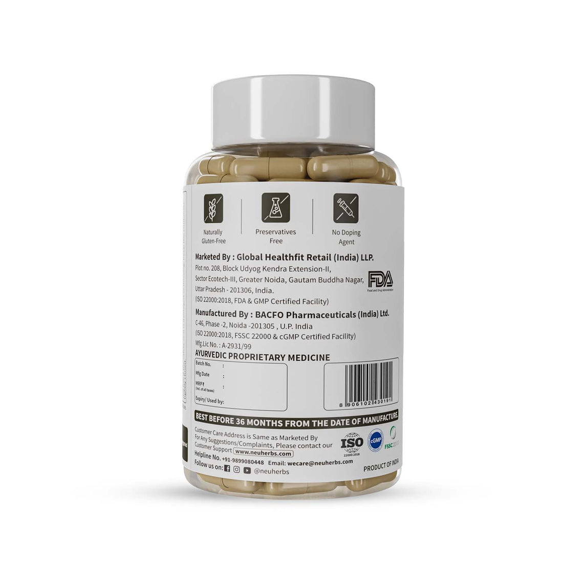 Buy Ayurvedic Testosterone Booster for Men: T7 Test-On– Neuherbs