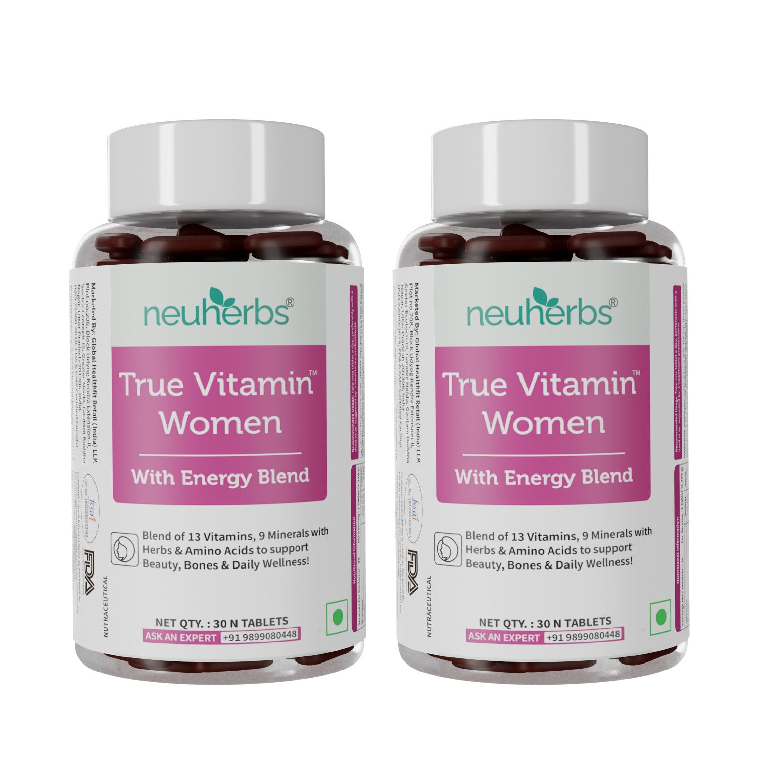 Buy True Multivitamin Tablets for Women Online– Neuherbs